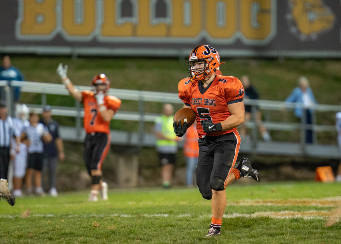 Offensive line surges as Sechrist and Herritt run wild in Jersey Shore ...